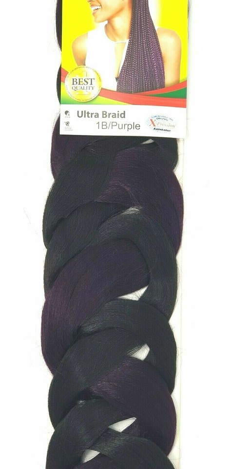 X-pression Ultra Hair Braid Extension - All Colours, xpression | eBay UK