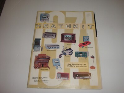 Heathkit 1971 Full Product Line Catalog 115 Pages Including Inserts ...