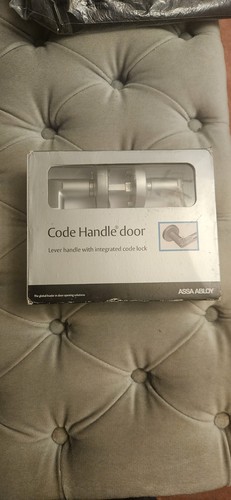 Assa Abloy Code Handled Door Lever Handle with Integrated Code Lock left side | eBay UK