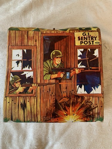 Vintage Ideal GI Sentry Post Carry Case For 12 Inch GI Joe Figures ...