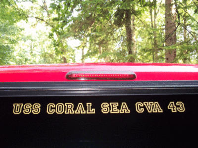 USS CORAL SEA CVA 43 Decal US NAVY Military USN S01 | eBay