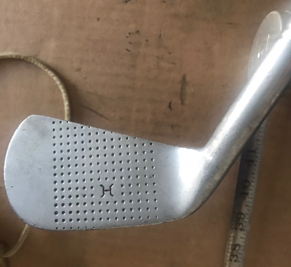 Vintage, Walter Hagen, Deluxe Spade Mashie 6 Iron MS Stainless Steel ...