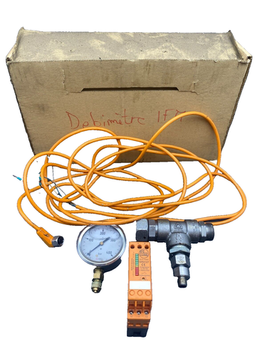 IFM SR0127 45mA + SF5200 + GASLI PRESSURE GAUGE 0-400 BAR + CABLE | eBay