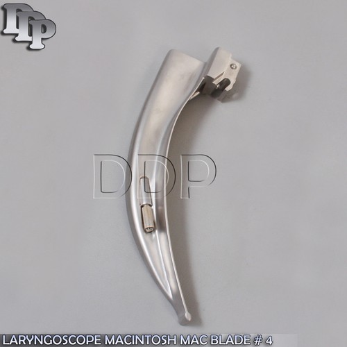 LARYNGOSCOPE MACINTOSH MAC BLADE # 4 ANESTHESIA EMT INTUBATION ...