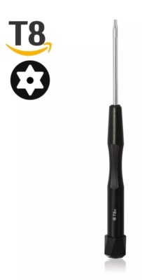 Kingsdun T8 TR8 Torx Screwdriver, Security Screwdriver for Xbox One ...