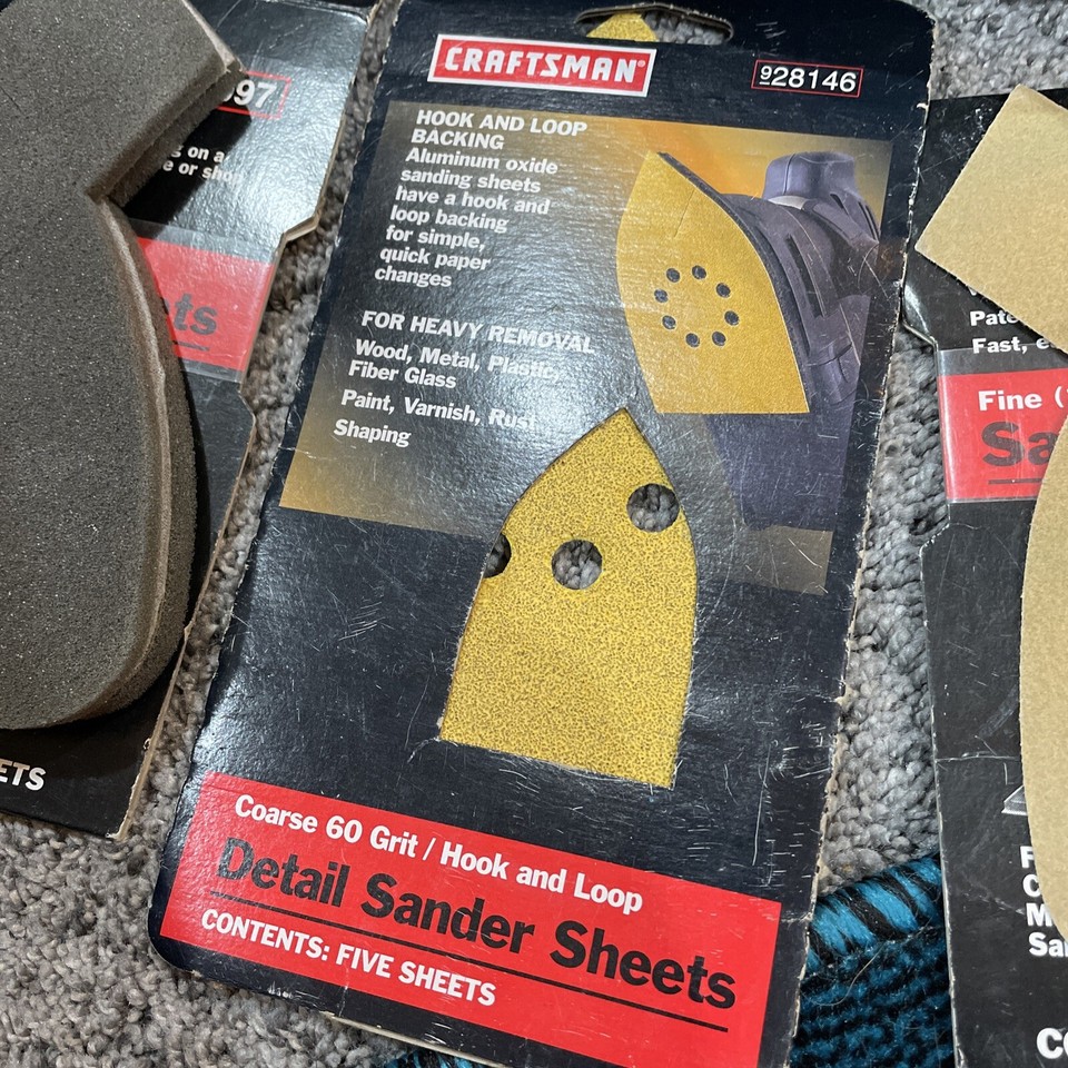 Craftsman Corded Mouse Sander Polisher in Hard Case And Sanding ...