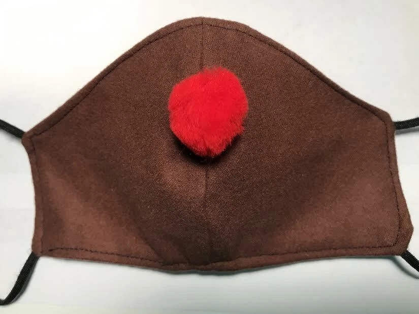 Rudolph Nose Mask