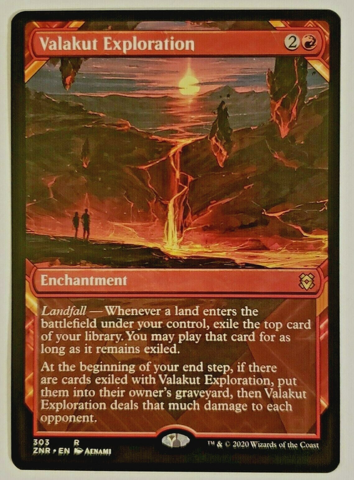 MTG 2020 Zendikar Rising VALAKUT EXPLORATION 303 Rare (Showcase) M/NM ...