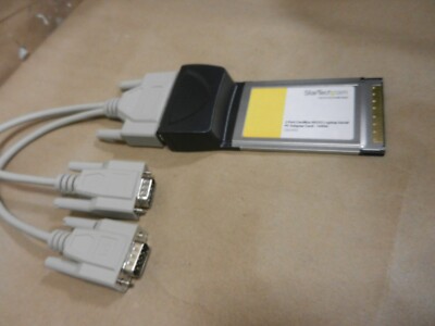 16950 STARtech 2 Port CardBus Laptop PC Card Adapter CB2s950 | eBay