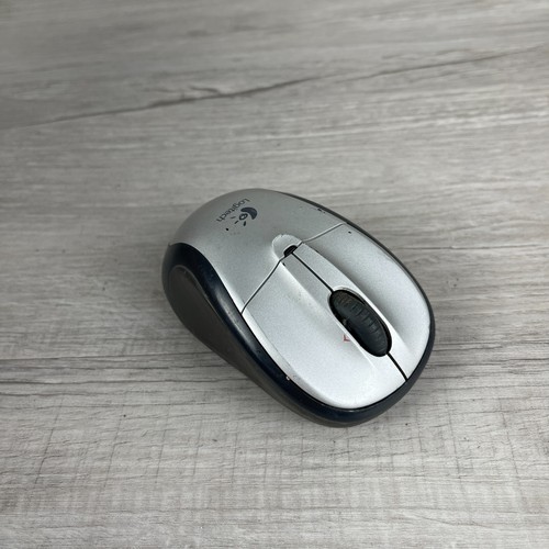 Logitech M305 Silver Wireless Bluetooth 2-Button 2.4 GHz 1000DPI ...