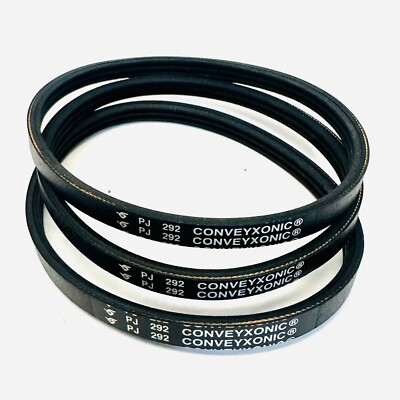 LOT OF 3 CONVEYXONIC PJ292 POLY-V BELT | eBay