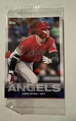 2020 Topps UTZ Shohei Ohtani #19 Factory Sealed Pack LA Angels | eBay