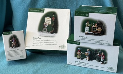 LOT DEPT 56 Rare Figurines/Pls rd description for list/photos | eBay