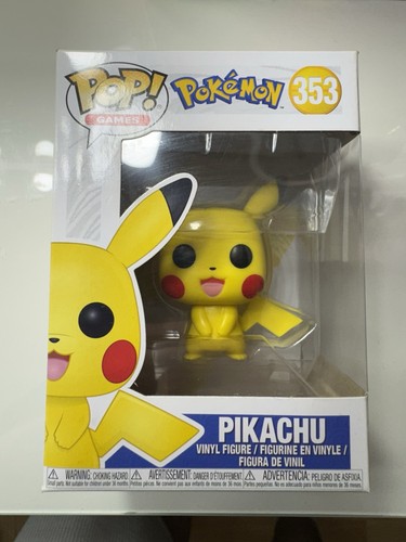 FUNKO POP! Pokemon #353 Pikachu Vinyl Figure | eBay UK