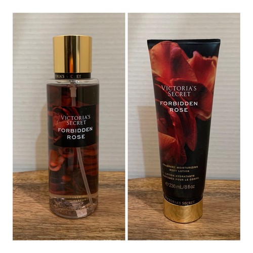 Victoria’s Secret FORBIDDEN ROSE Fragrance Mist and Lotion 667552947711 ...