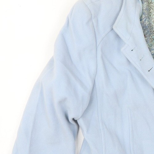 Gelco Womens Blue Jacket Size 12 Button | eBay UK