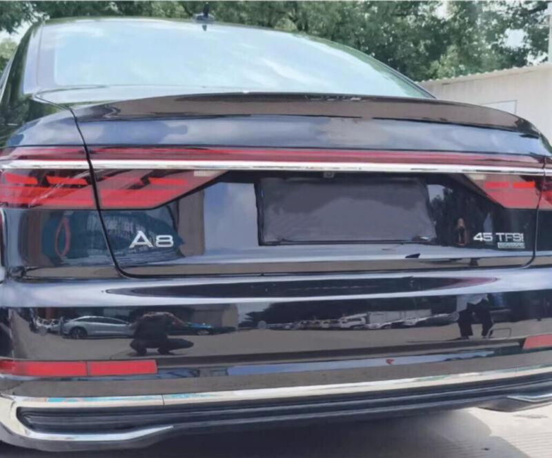 Fits For Audi A8 S8 2018-2023 Dry Carbon Fiber RS style Rear Trunk ...