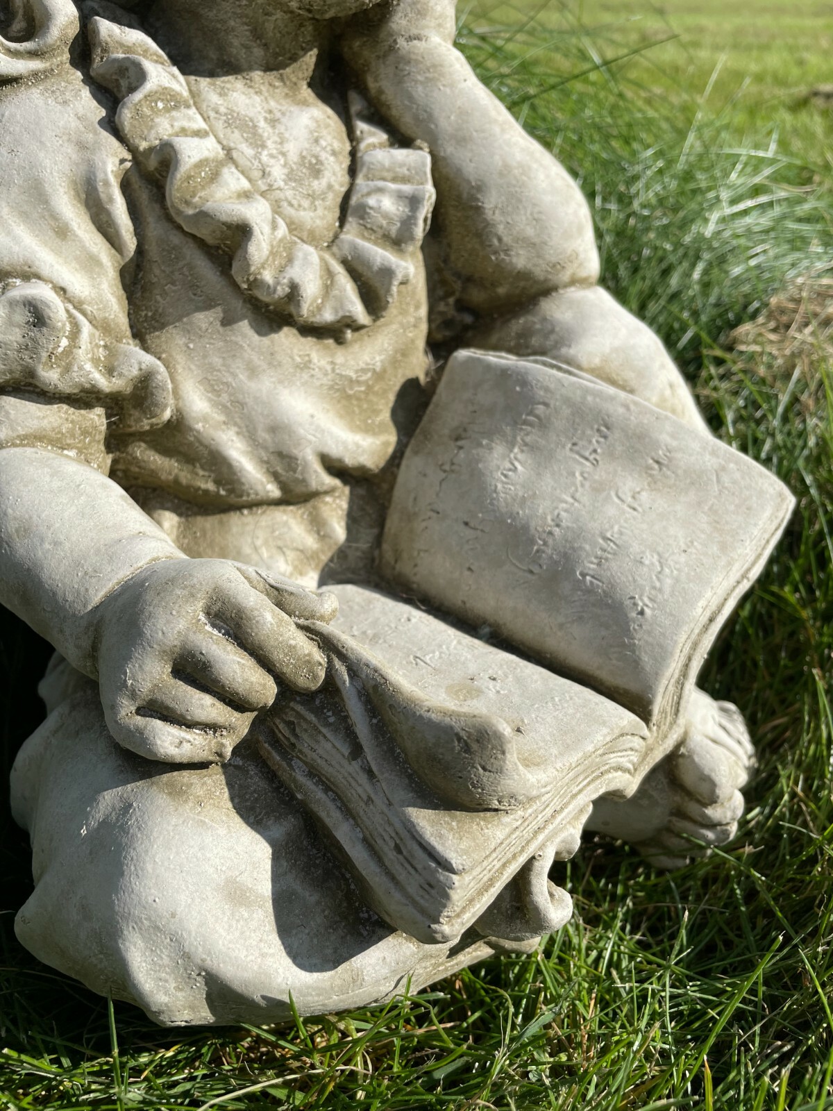 Reading Girl Statue | Reconstituted Stone Classical Concrete Garden ...