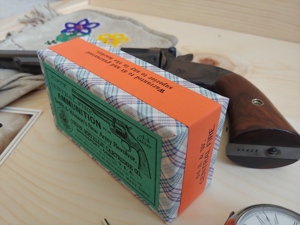 Reproduction vintage UMC .44 S&W American Cartridge Box | eBay