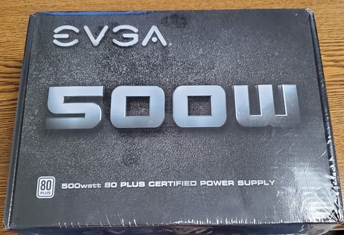 EVGA 500 W1 80Plus 500W Power Supply - 100-W1-0500-KR 843368026318| eBay