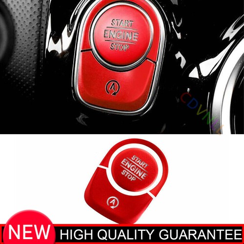For Benz A-Class W177 2019-22 Red Aluminum One-Click Startup Switch ...