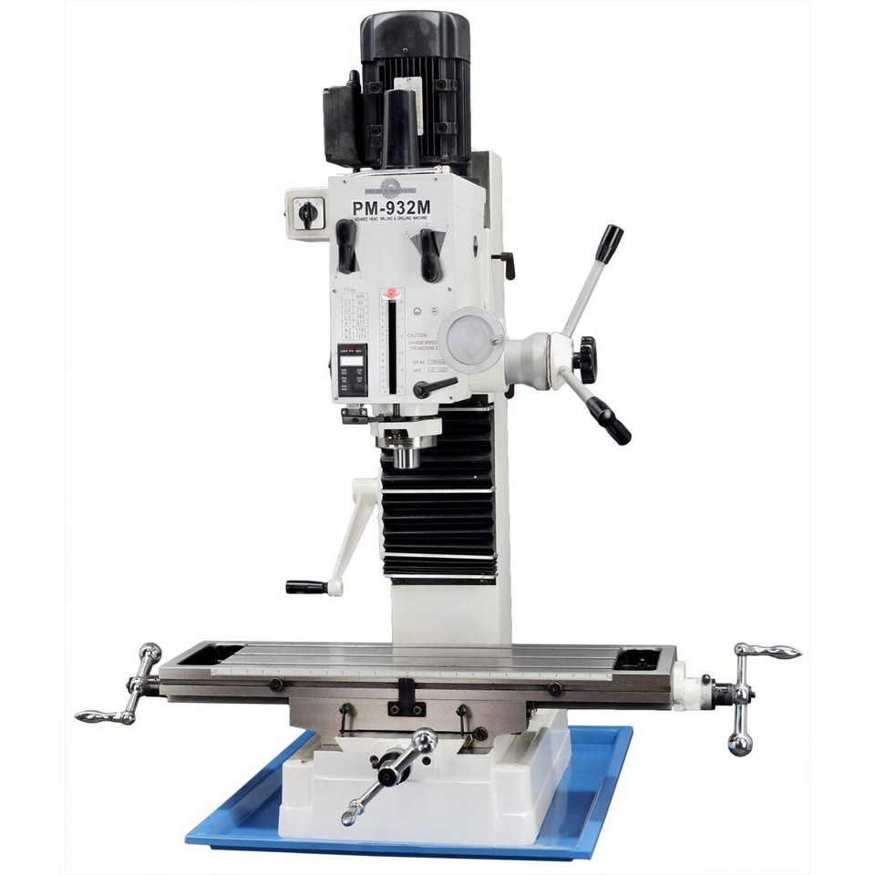 PM-932M-BASIC Manual Speed Bench Top Milling Machine | eBay