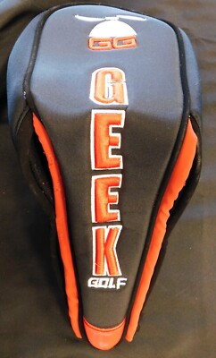 Geek Golf 13 Inch Long Golf Head Cover - Never Been Used | eBay