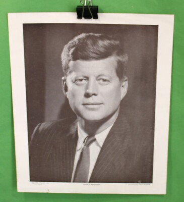 President John F. Kennedy 35th President USA Photo Image Perry Pictures ...