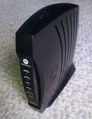 Motorola SURFboard SB5100 (Docsis 2.0) Cable Modem, Power Supply ...