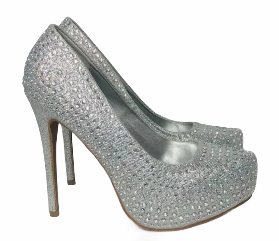 Silver Pumps For Prom