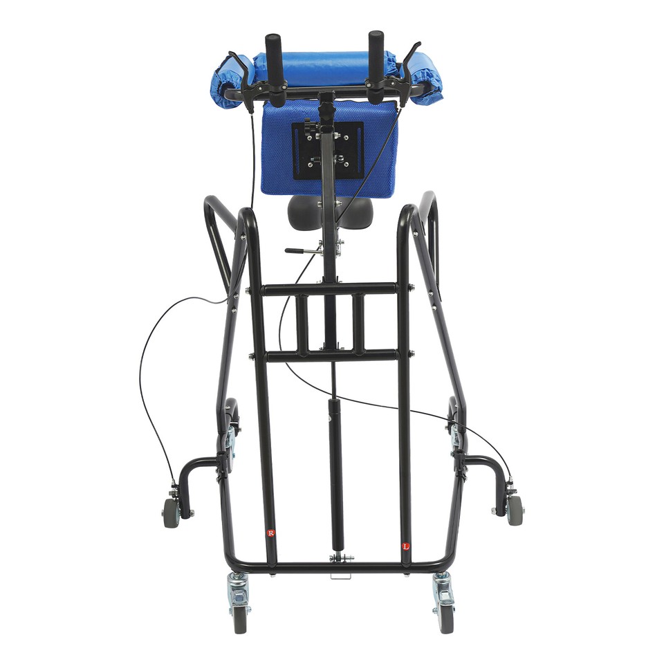 Freestanding Adjustable Height Standing Aid Adult Standing Walker 90kg ...