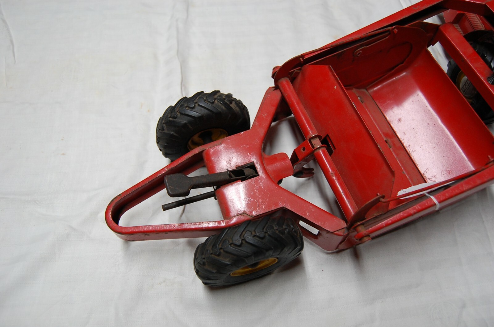 Doepke Heiliner Model Toys Red VTG Pressed Steel Earth Mover Truck ...