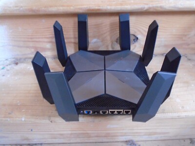 TP-Link Archer AXE300 / AXE16000 Quad-Band 16-Stream Wi-Fi 6E Router | eBay