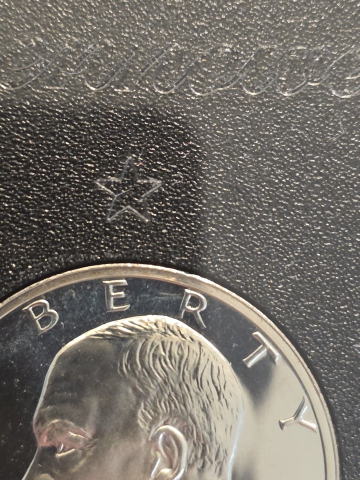 1971-S IKE PEG LEG VARIETY STUNNING . Ungraded. Beautiful Example In ...