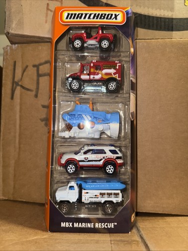 Matchbox 2025 MBX Marine Rescue 5-Pack VHTF Free Shipping Rare | eBay