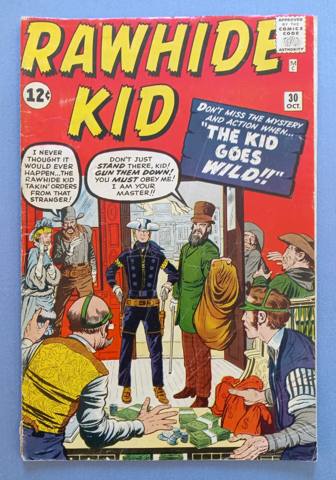 RAWHIDE KID #30, ATLAS COMICS, SILVER AGE, GOOD+, 1962 | eBay