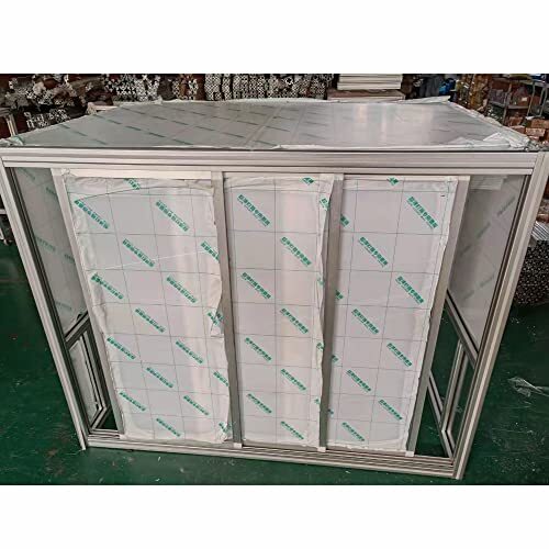 1 Piece 20mm X 20mm Tslot Aluminum Profile 400mm Length Silver 2020 ...