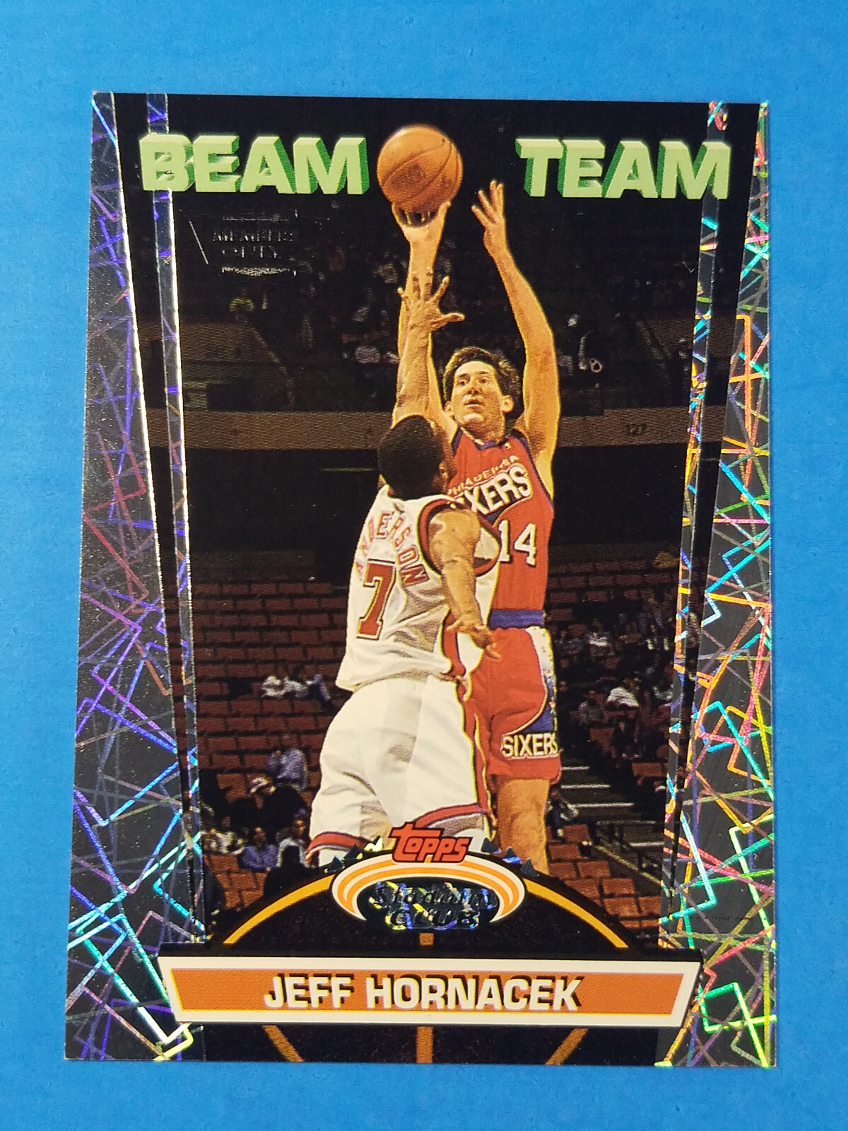 1992-93 Topps Stadium Club - Beam Team Members Only #9 Jeff Hornacek ...