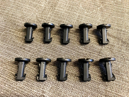 FIT RENAULT TOW HOOK EYE COVER BUMPER TRIM CLIPS 10x | eBay UK