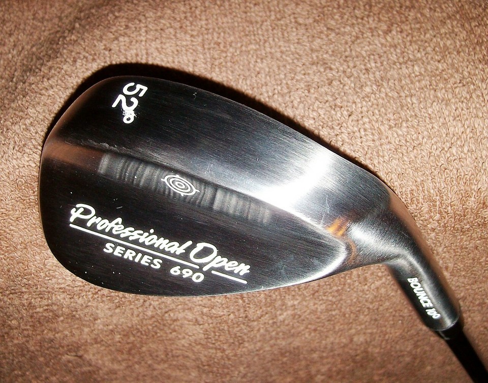 WEDGE SET, PROFESSIONAL OPEN, 52,56,60 TRUE TEMPER STEEL SHAFT, OPT ...