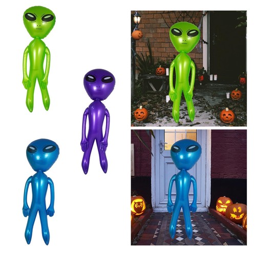 Inflatable Alien Inflate Toys PVC Photo Props Alien Balloon for Outer ...