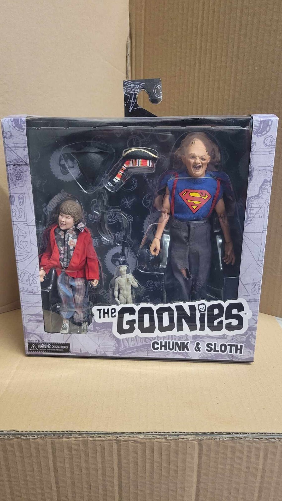 NECA Sloth and Chunk Action Figure 8 inch - 31472 (2 Pack) for sale ...