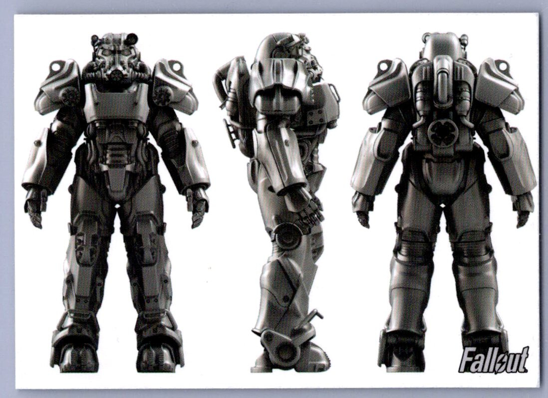 2018 Dynamite Fallout Series 1 T-60 Power Armor #048 - Rare! | eBay