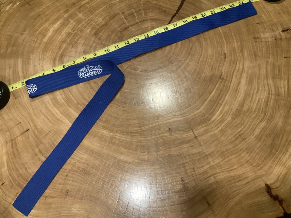 NEW SABAN’S POWER RANGERS SAMURAI BLUE MARTIAL ARTS BELT | eBay