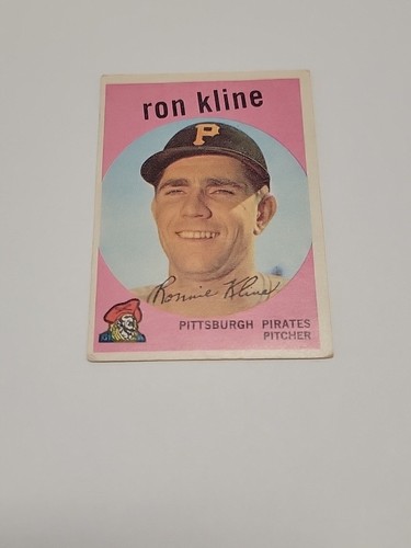 1959 Topps Baseball Card 265 Ron Kline | eBay