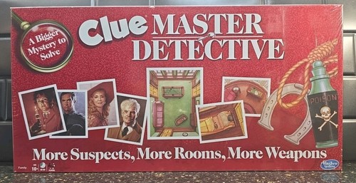 Clue Master Detective Board Game 1213 2017 Winning Moves Sealed | eBay