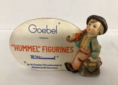 Hummel Dealer Plaque Merry Wanderer 187A Goebel Figurine Sign TMK5 ...