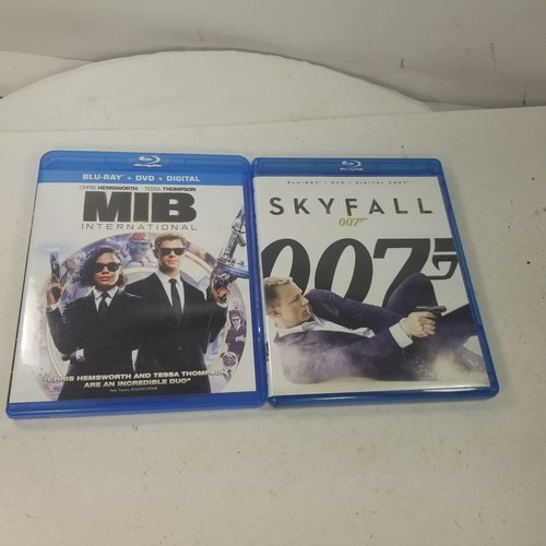 007 Skyfall & Men in Black: International [Blu-Ray] Bluray Lot of 2 ...