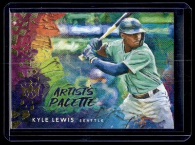 2021 Panini Diamond Kings Artist's Palette Kyle Lewis Seattle Mariners ...