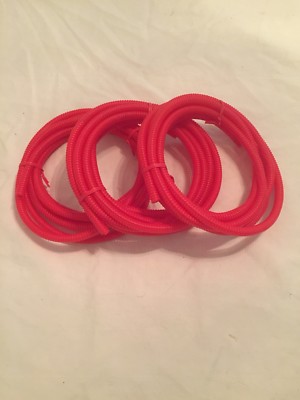 3 Red 1/4" Split Wire Looms Standard Polythylene 30 Ft. | eBay